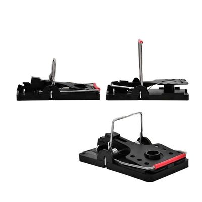 60 Pieces ABS Material Mousetrap Plastic Humane No Kill Mouse Trap for Home