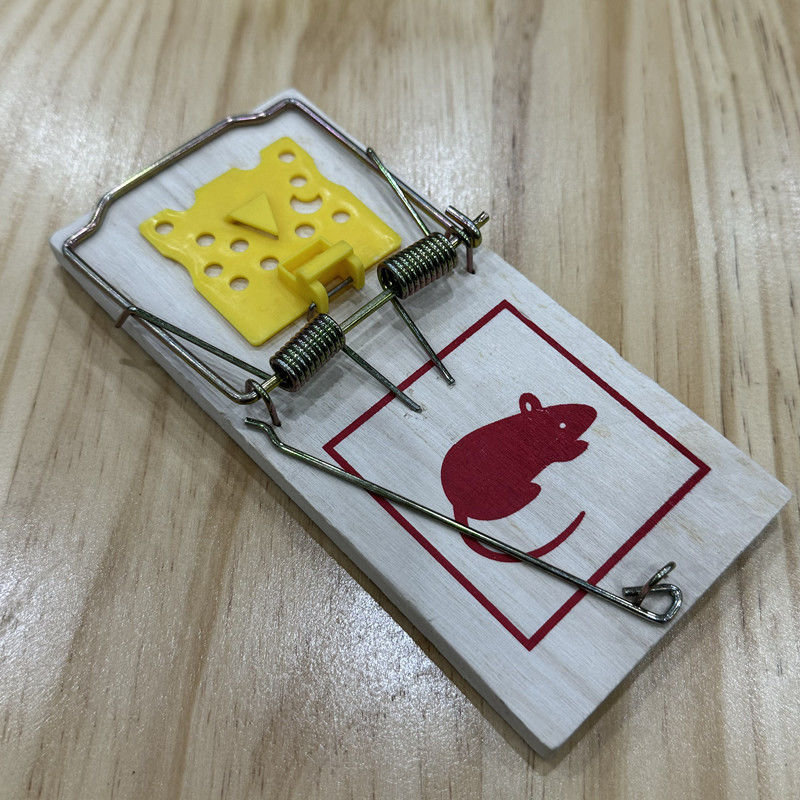 Wooden Household Rat Mouse Mice Trap Catcher Killer Disposable and Pest ...
