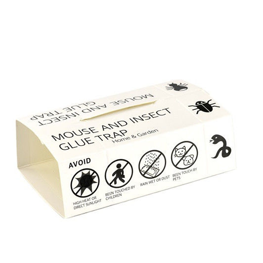 Reusable Household Mouse and Insect Glue Trap Killer Catcher Paper Card ...